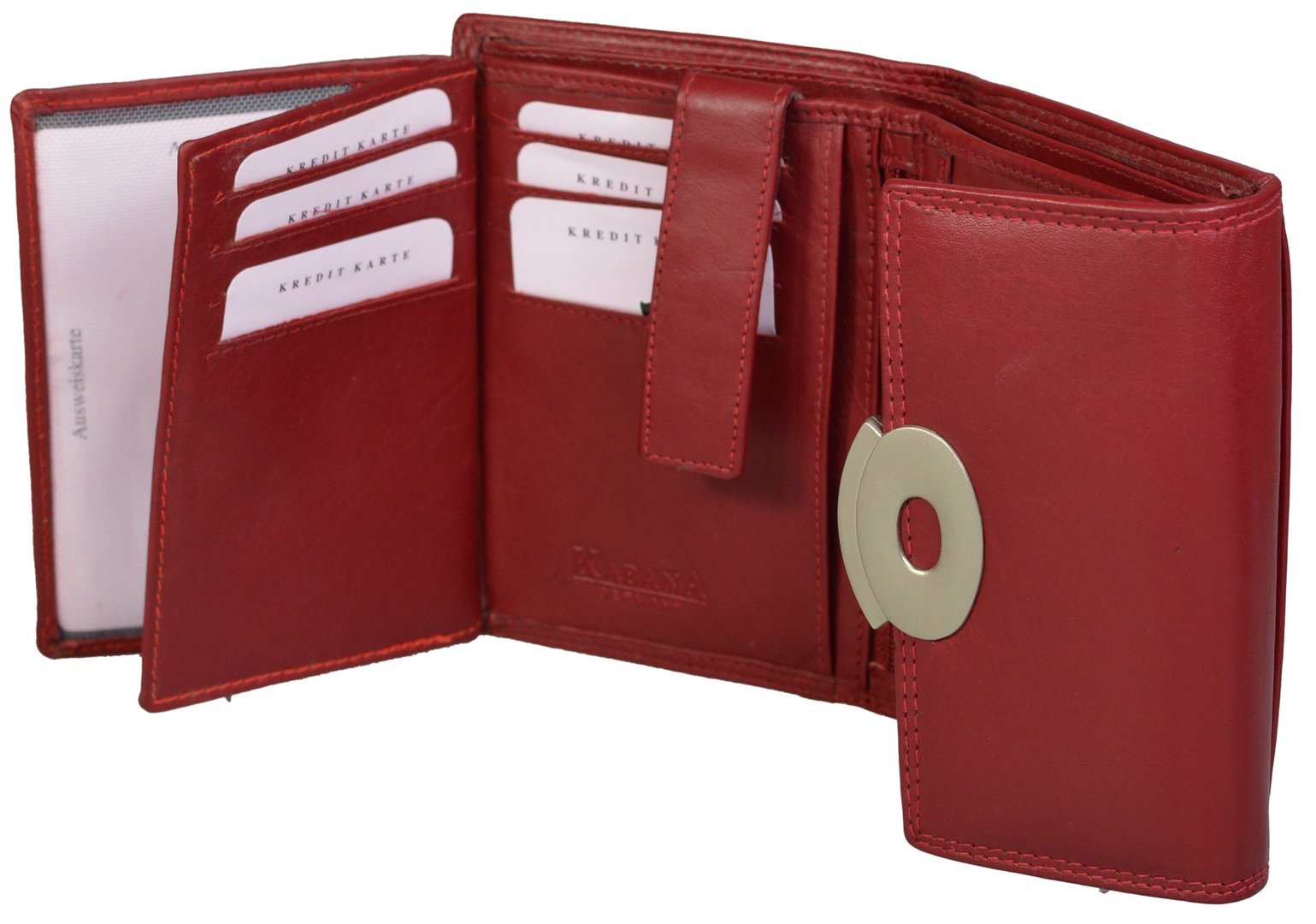 Art.: 13117 / -dunkelbraun- Damengeldbörse -kabana design- deluxe - Die ...